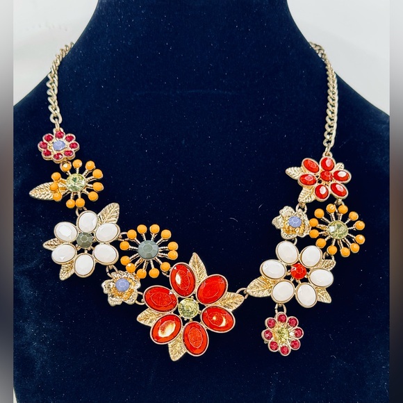 Charming Charlie | Jewelry | Charming Charlie Gold Tone Red Yellow Blue ...